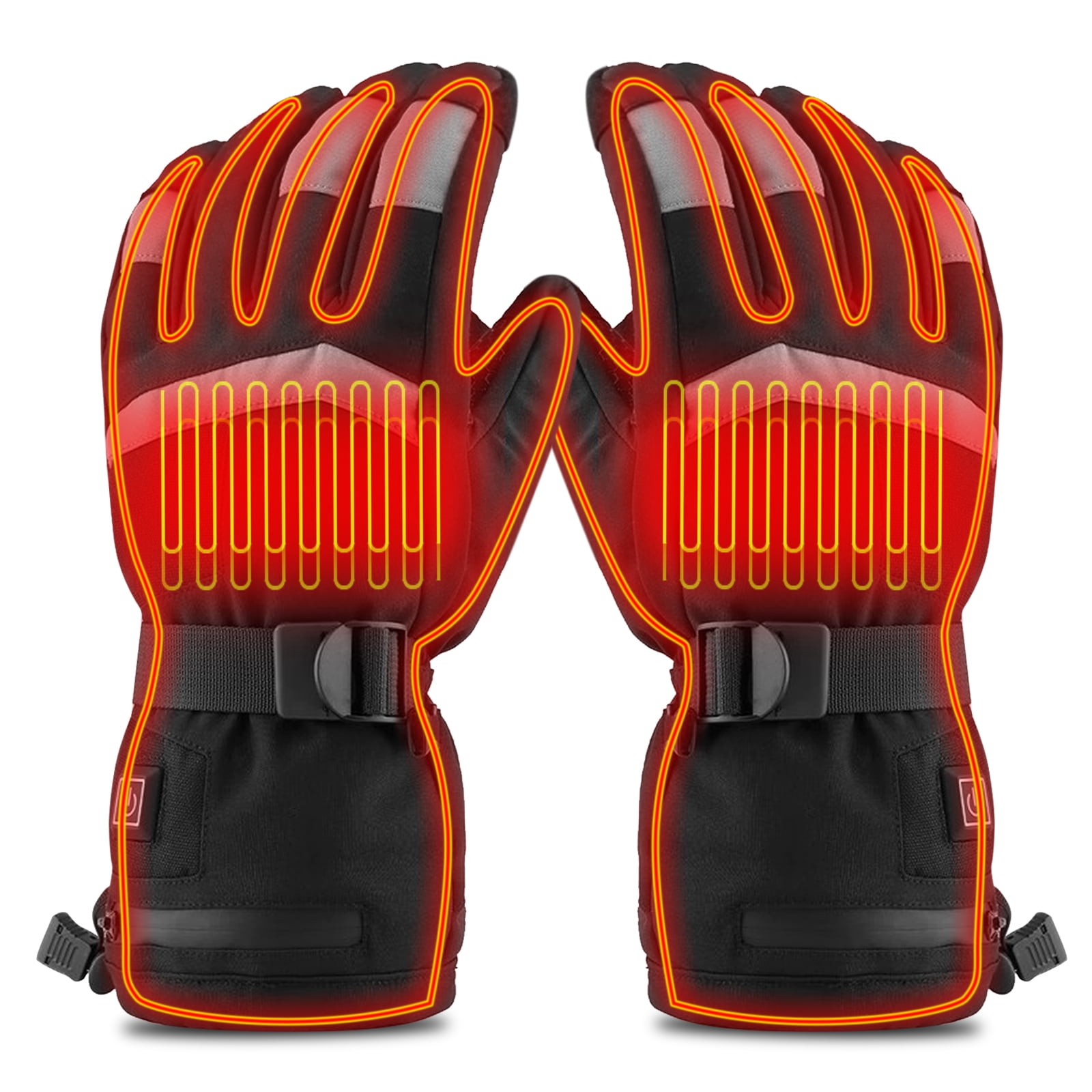 Rechargeable Battery Heated Gloves Touchscreen for Men, Electric ...