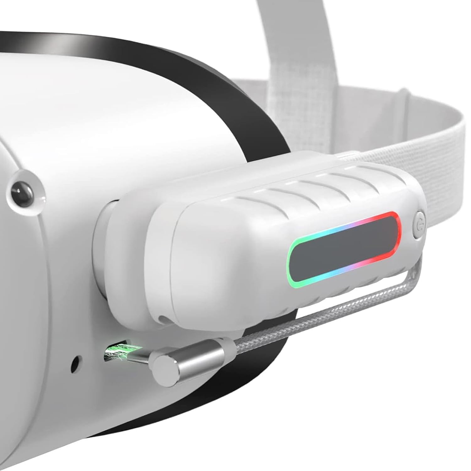 Walmart Meta/Oculus Quest 2 Rechargeable Battery Pack, 5000mah, RGB ...