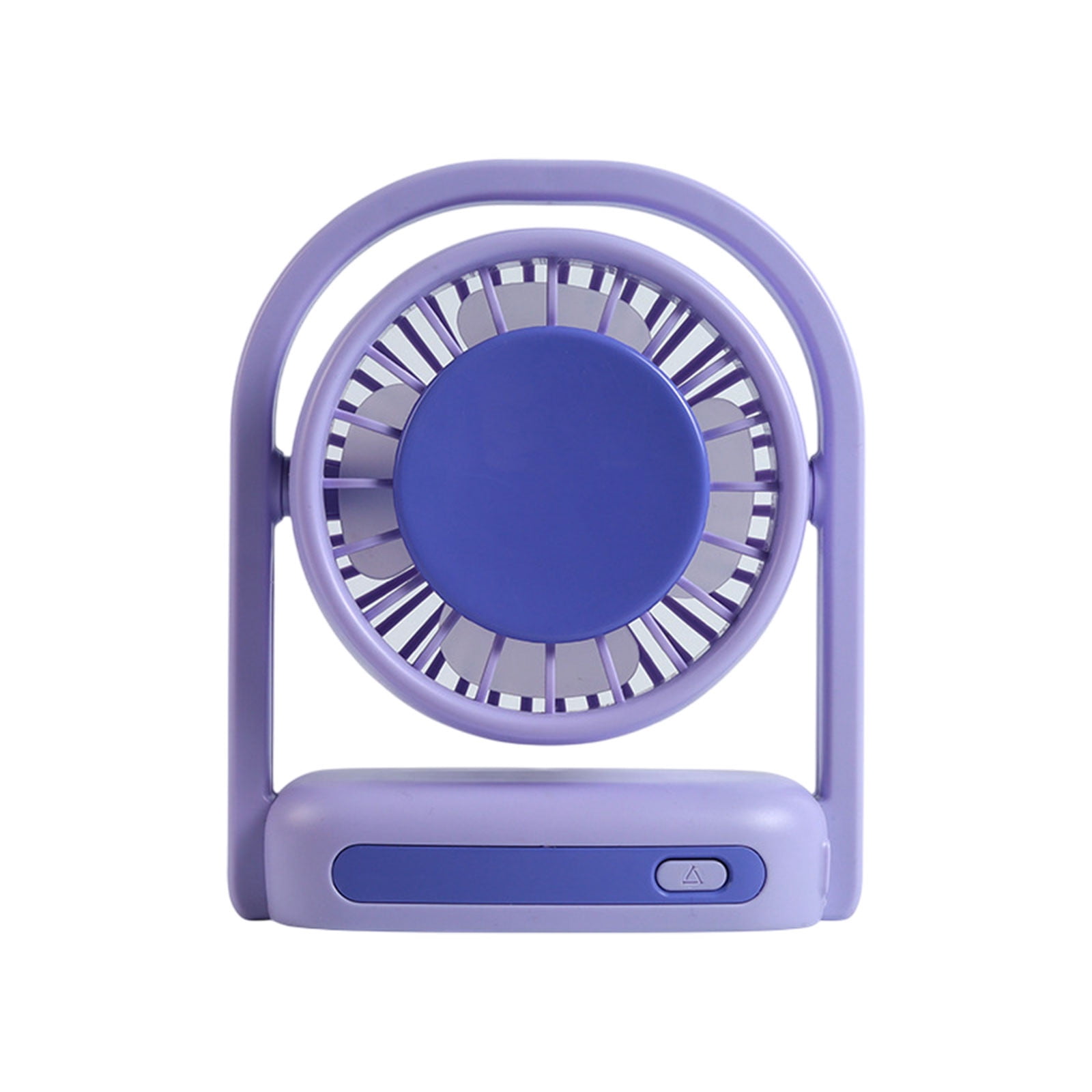 Rechargeable Battery-Powered Desktop Fan 3-Speed Mini Electric Fans ...