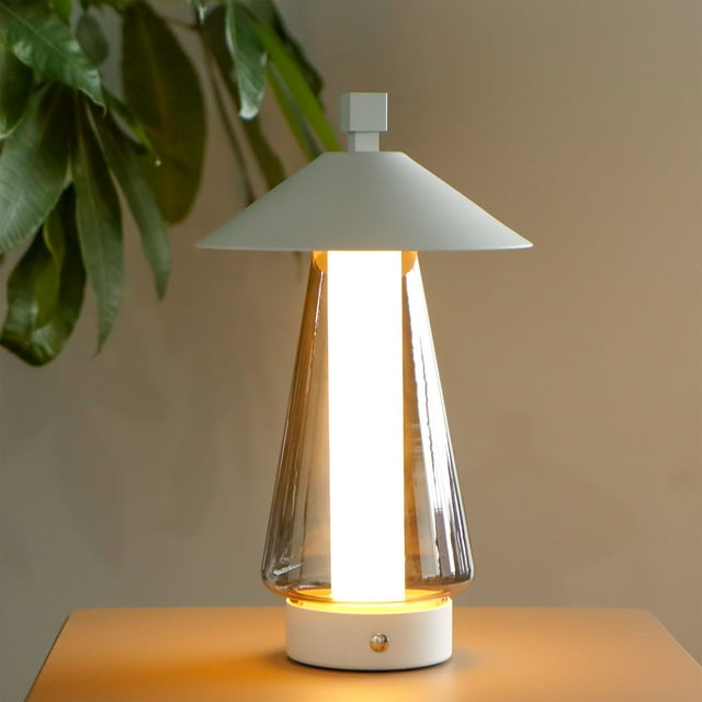 Rechargeable Battery Powered Lamp with LED Bulb Cordless Accent Lamp ...