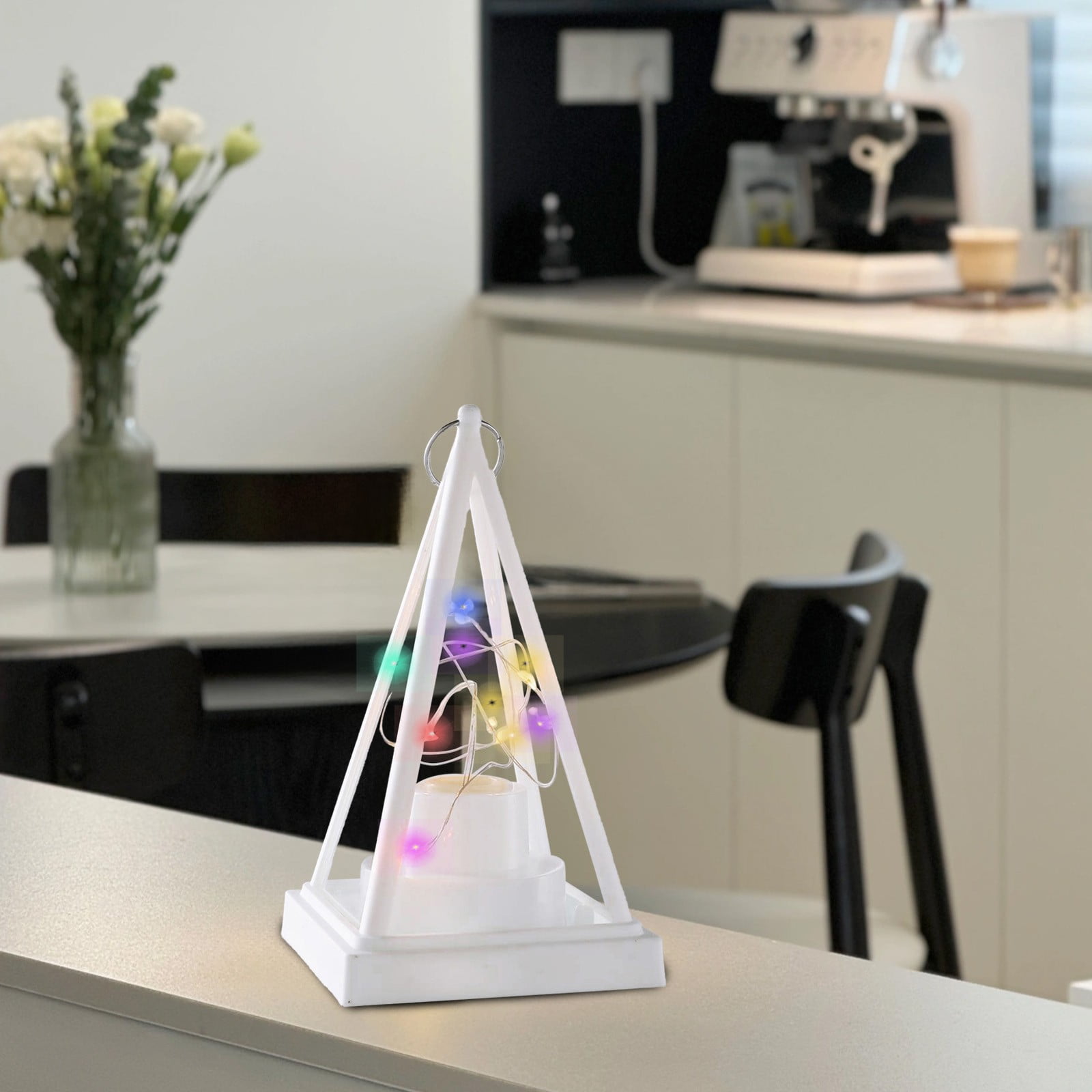 Rechargeable & Battery-Powered Multicolor Ambient Light with 360 ...