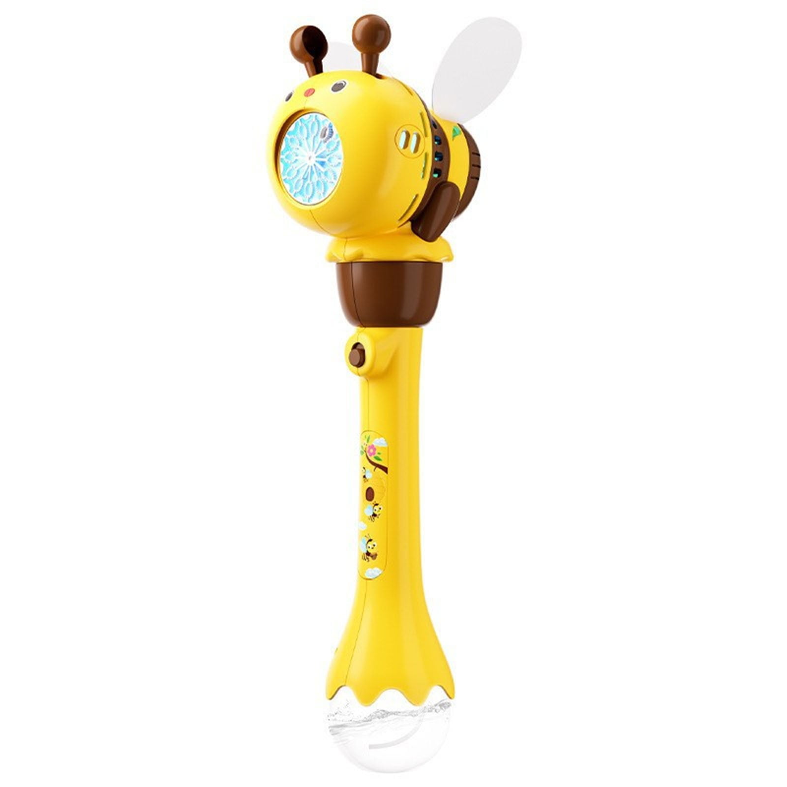 Rechargeable Blower Bee Automatic Bubble Wand - 90ml Tank with Light ...