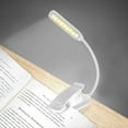 Rechargeable Book Light 9 LED Clip-on Reading Light 3 Color Temperature ...