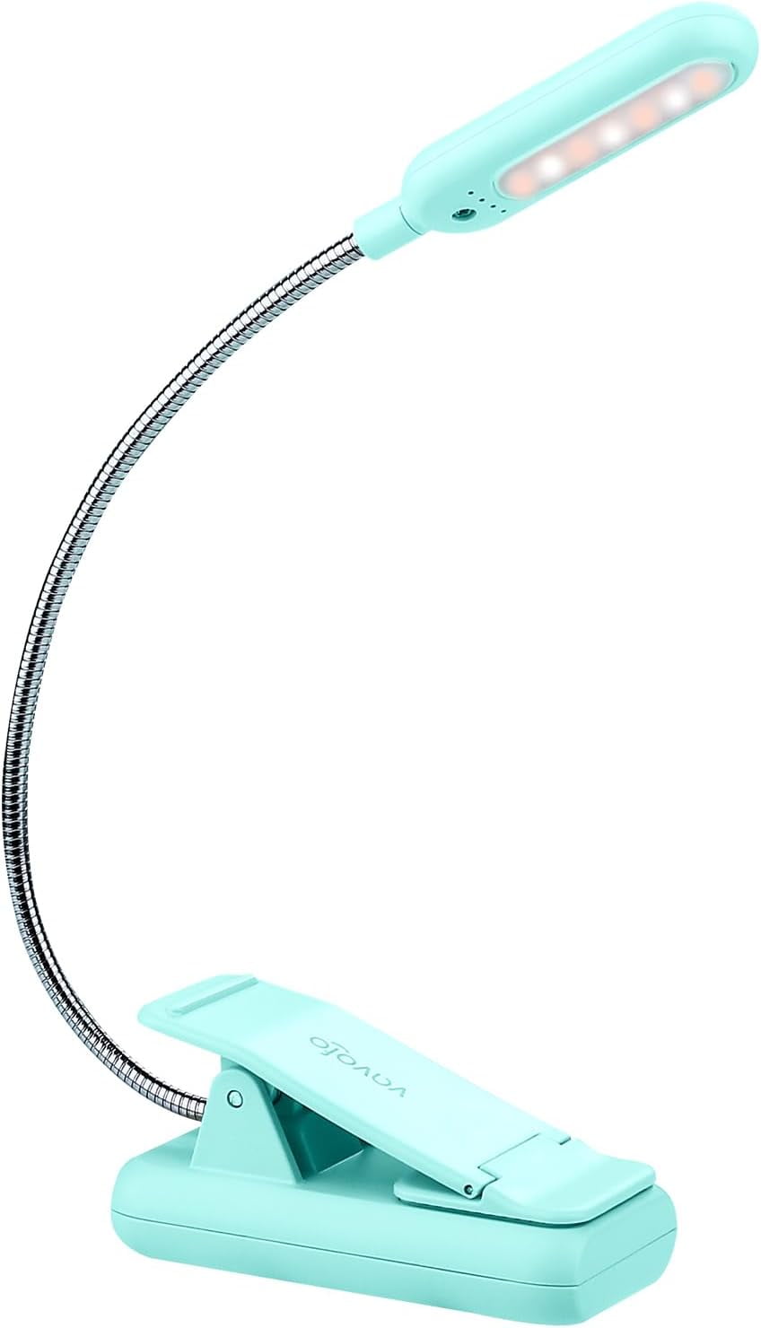 Rechargeable Book Light, Blue Light Blocking, Amber 1600K Clip On ...