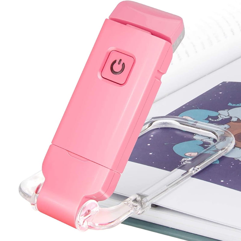 Rechargeable Book Light for Reading in Bed, Clip on Book Light, USB ...