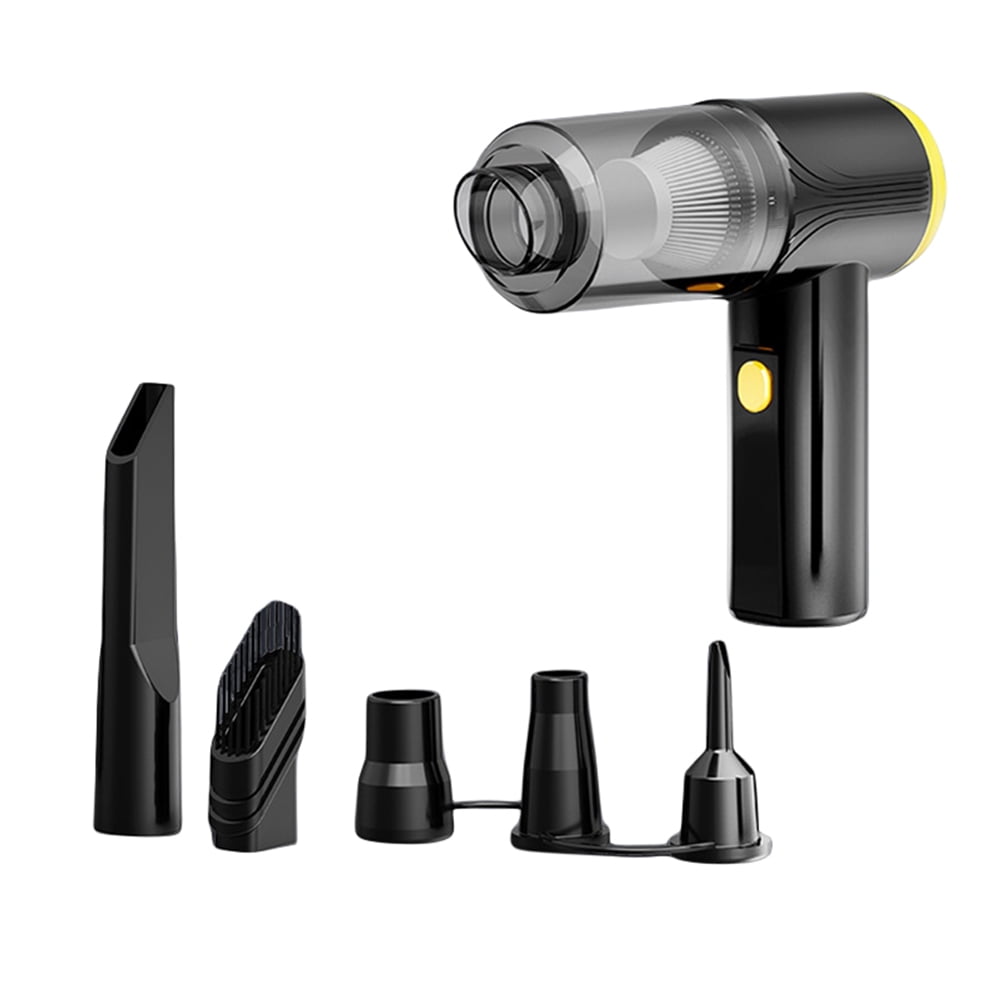 Rechargeable Car Vacuum Blower Combo, 12000pa Suction Small Wet Dry ...