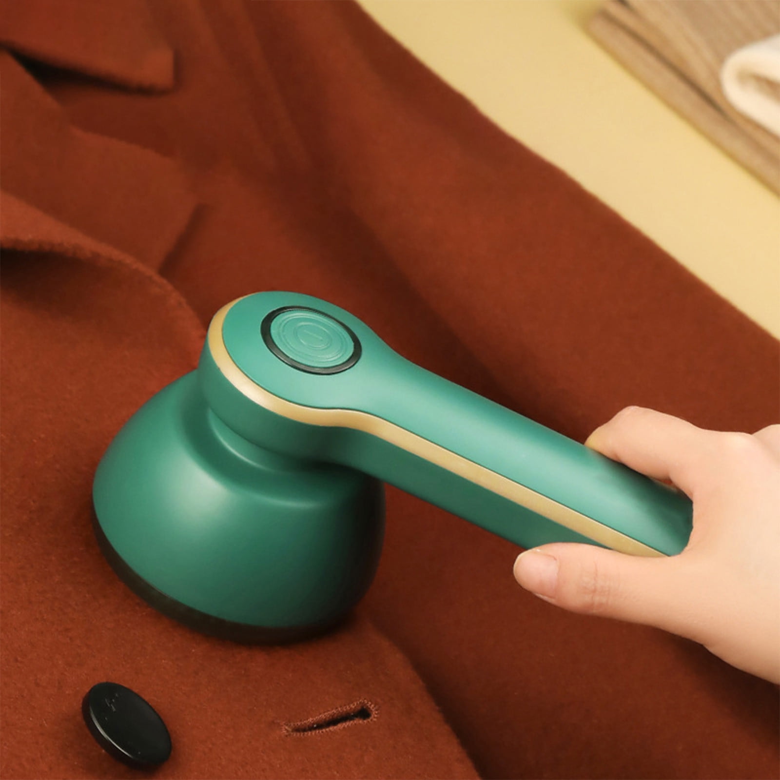 Rechargeable Clothes Lint Remover - Electric Fabric Shaver with USB ...