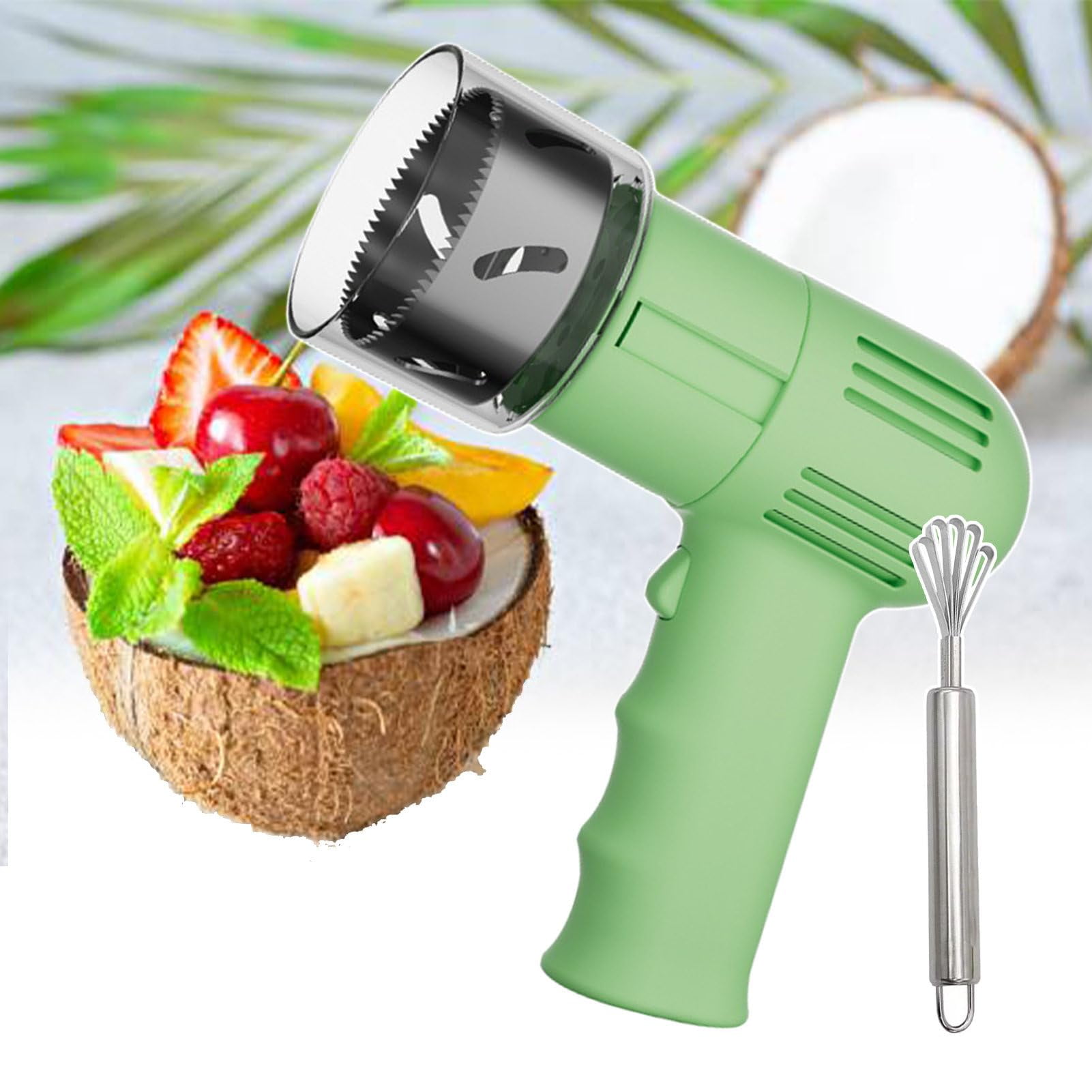 Rechargeable Coconut Opener Tool,Cordless Electric Coconut Hole Opening ...
