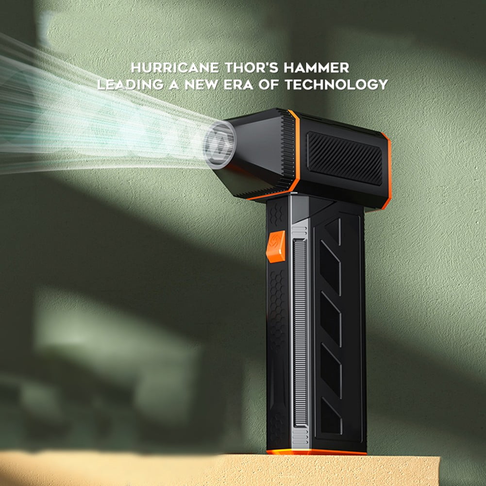 Rechargeable Compressed Air Duster for Cleaning, 130000RPM Turbo Fan ...