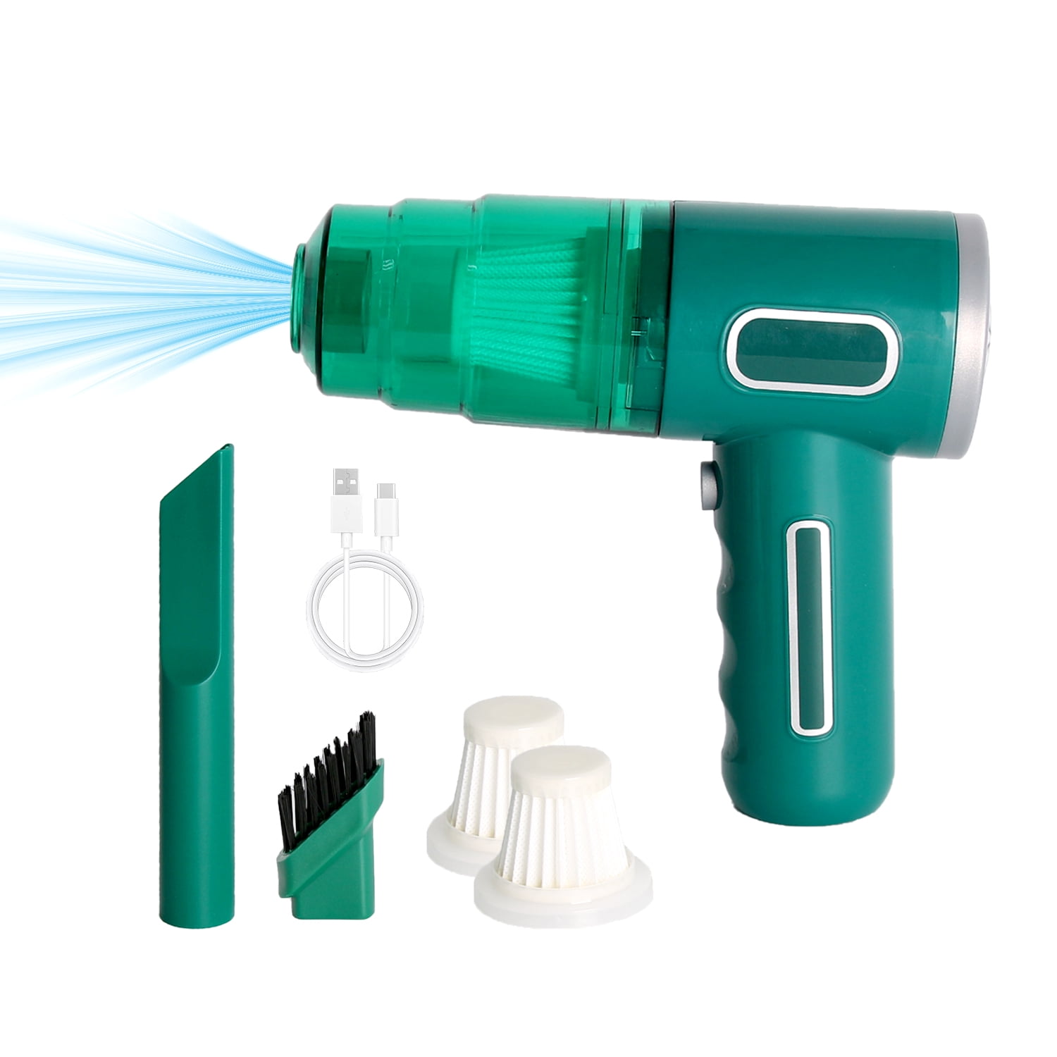 Rechargeable Cordless Handheld Vacuum Cleaner 3500 Pa Powerful Suction ...
