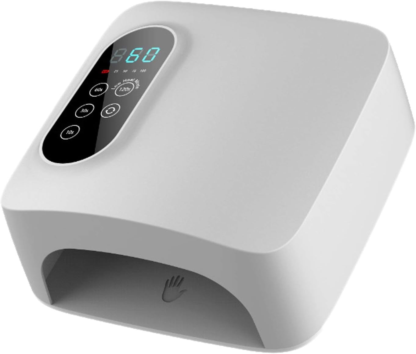 Rechargeable Cordless LED Nail Lamp with High Capacity Battery Nail ...