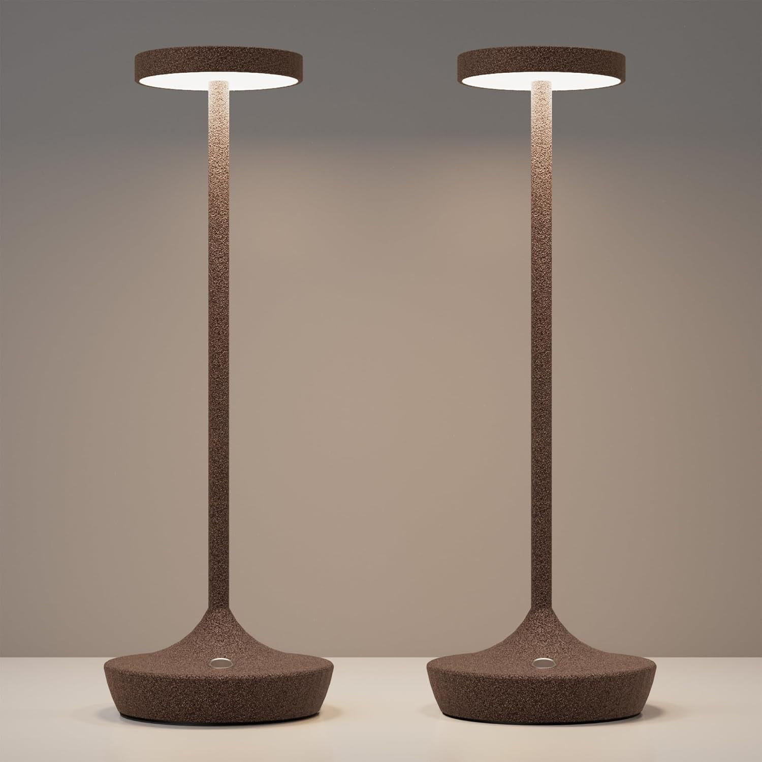 Rechargeable Cordless Table Lamp, 6000mAh Battery Powered LED Desk Lamp ...