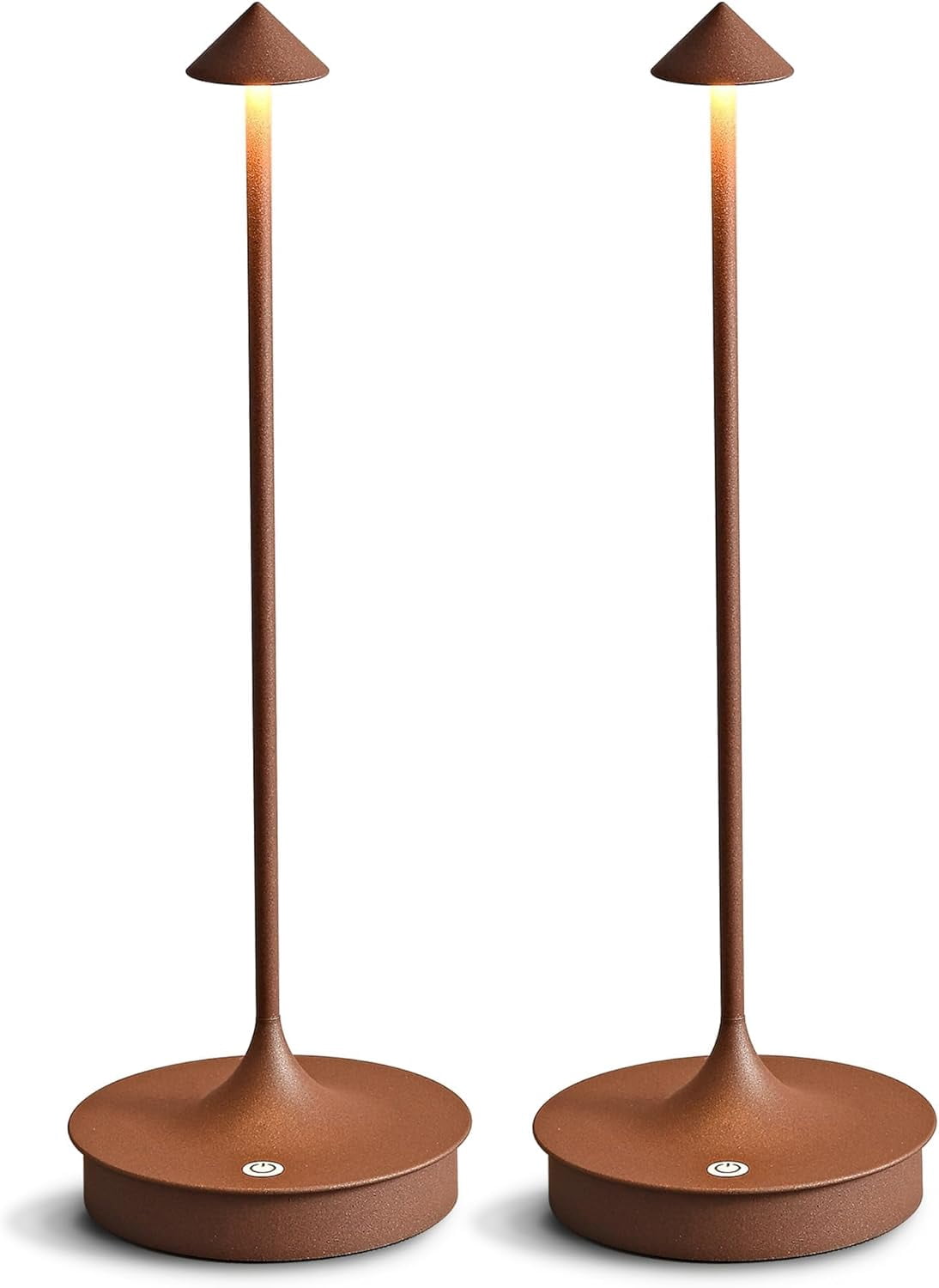 Rechargeable Cordless Table Lamps, LED Desk Lamp with 4000mAh Battery ...