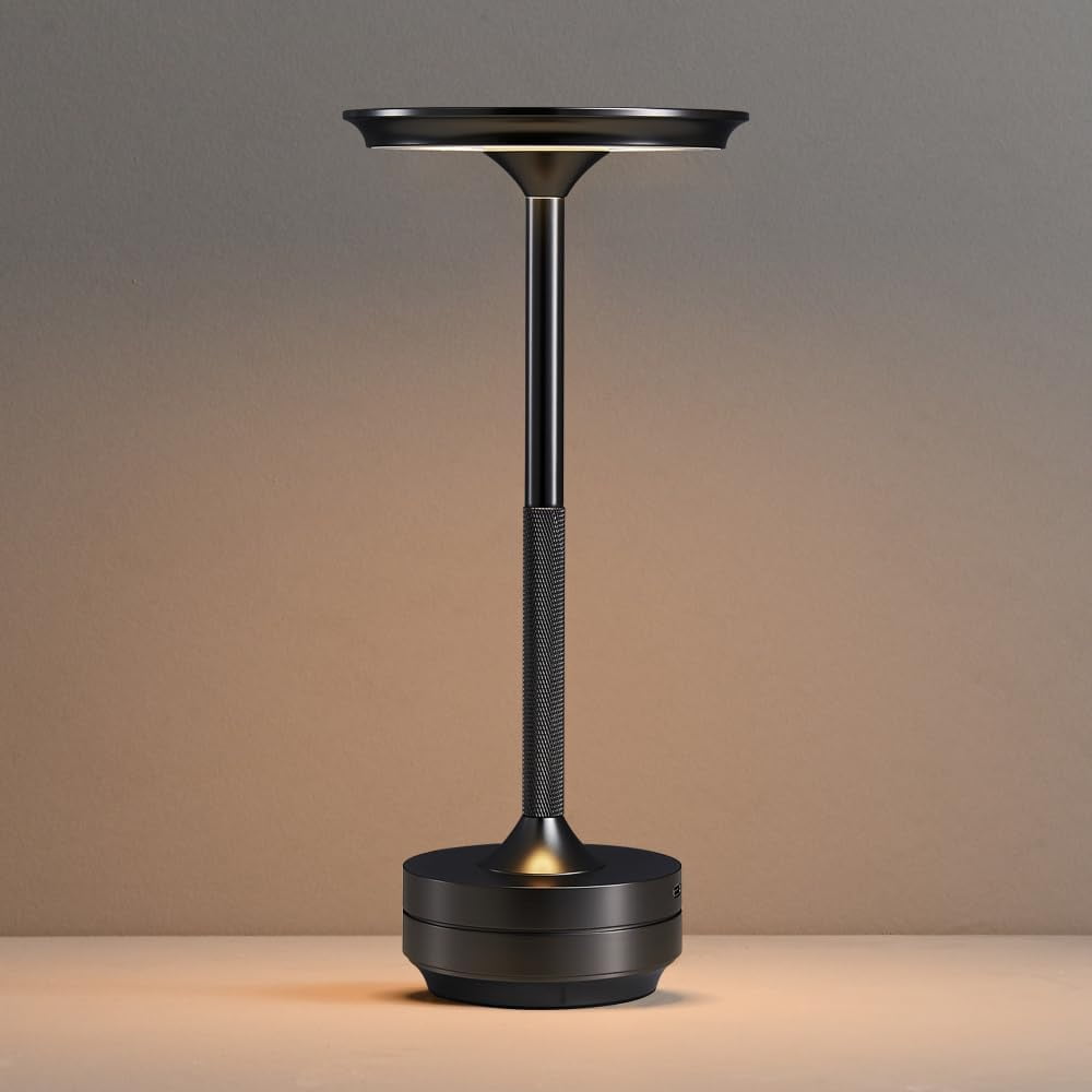 Rechargeable Cordless Table Lamps, Portable 5000mAh Outdoor Table Light ...