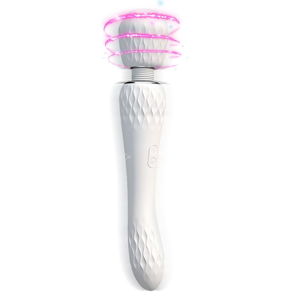 Rechargeable Cordless Wand Massager 20 Patternsand8 Speeds Quiet Massager