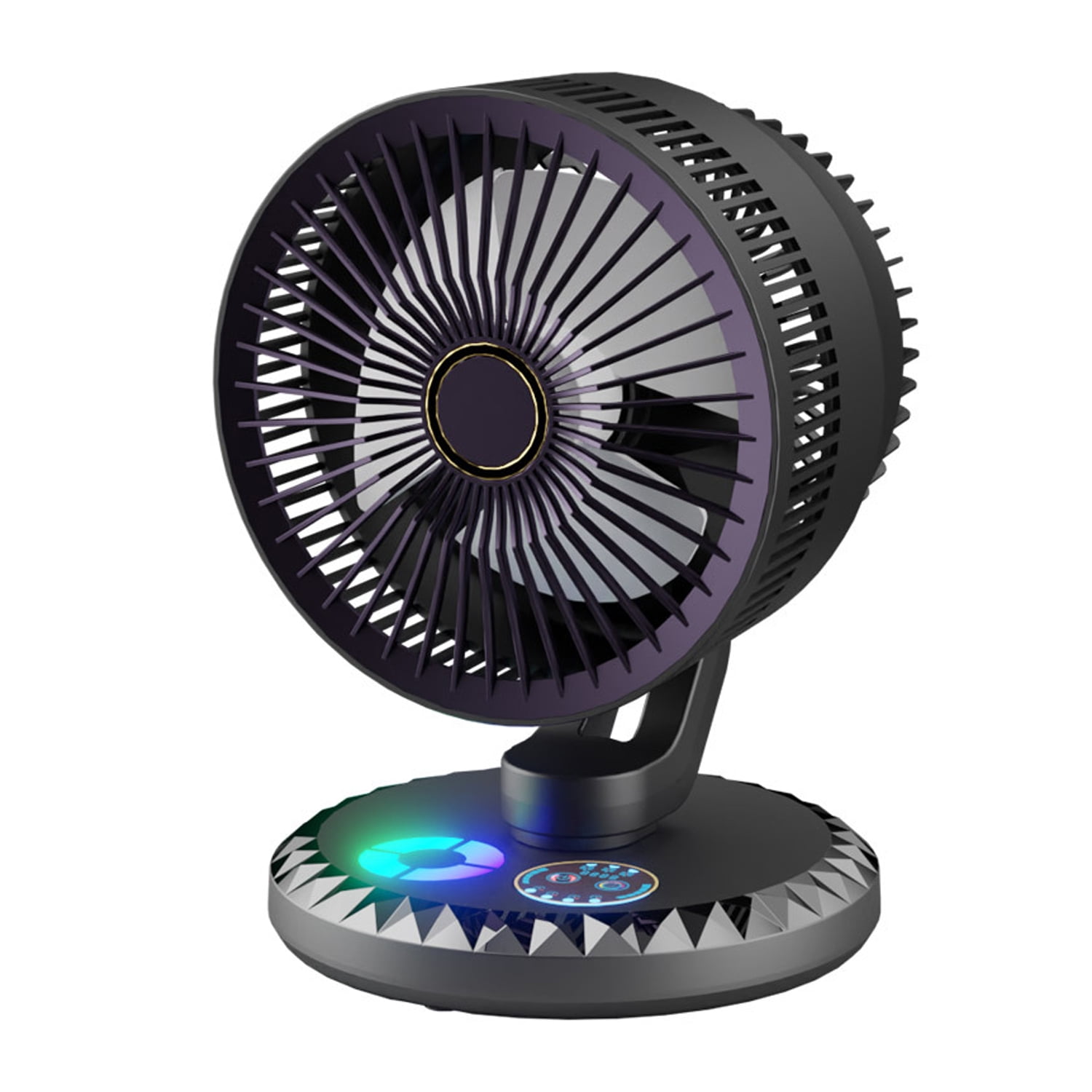 Rechargeable Desk Fan, 3 Speeds with Strong Airflow, 11 Inches, 90 ...