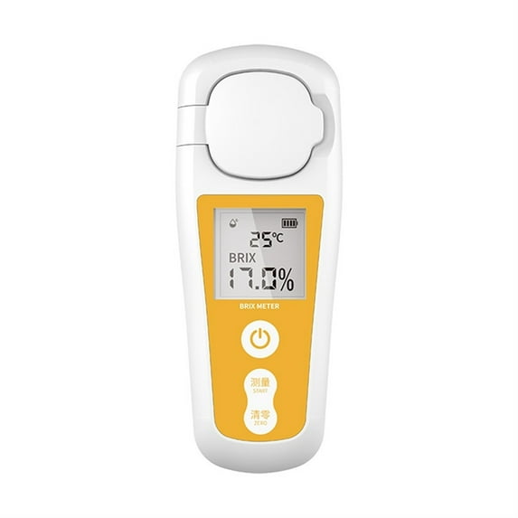 Rechargeable Digital Meter Sugar Refractometer for Liquid Sugar Content ...