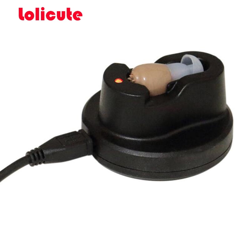 Rechargeable Digital Mini In Ear Hearing Earphone Adjustable Sound ...