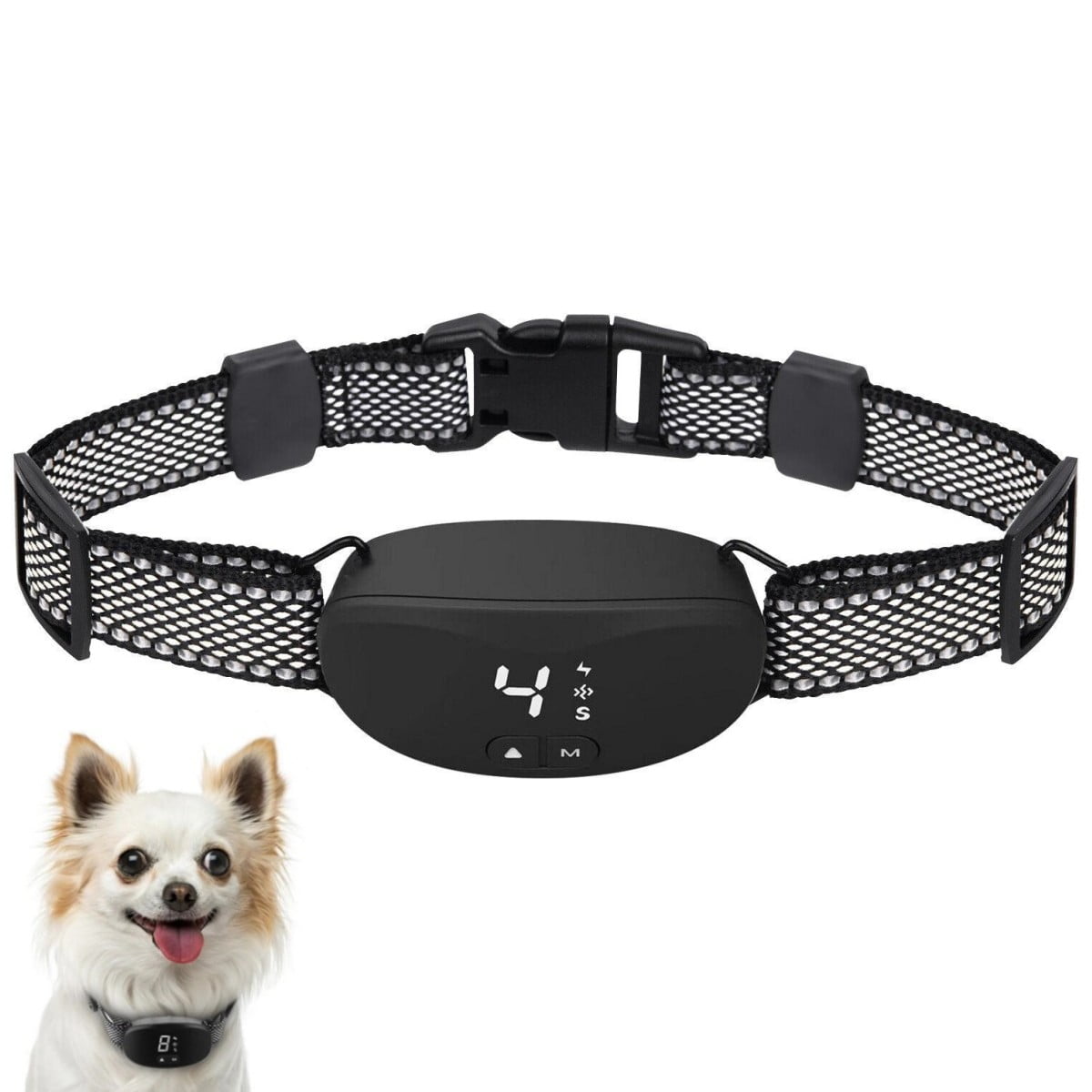 Rechargeable Dog Bark Collar, Smart Anti-Bark Training Bark Collars 8 ...