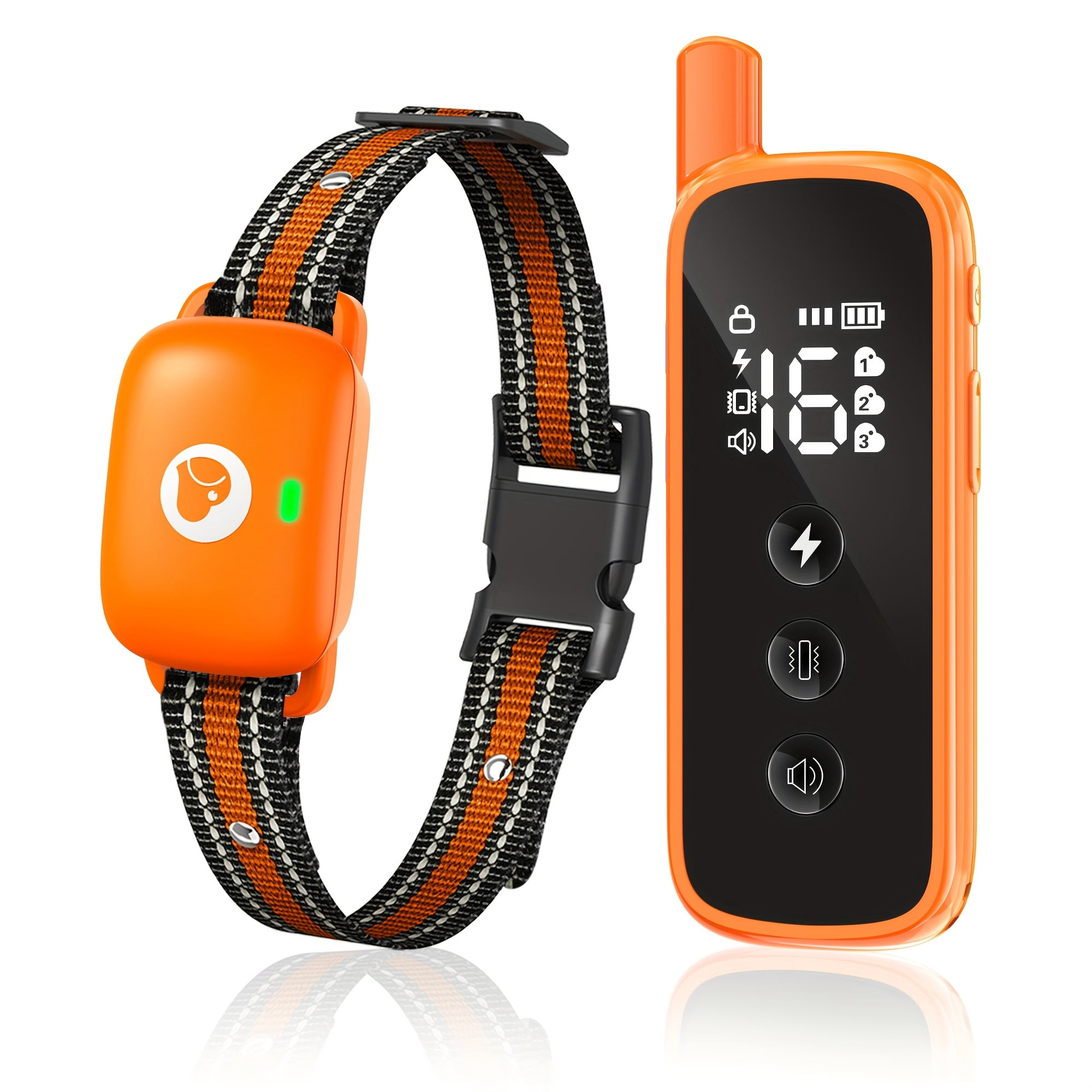 Rechargeable Dog Training Collar w/ Remote, Beep, Vibration & Shock ...