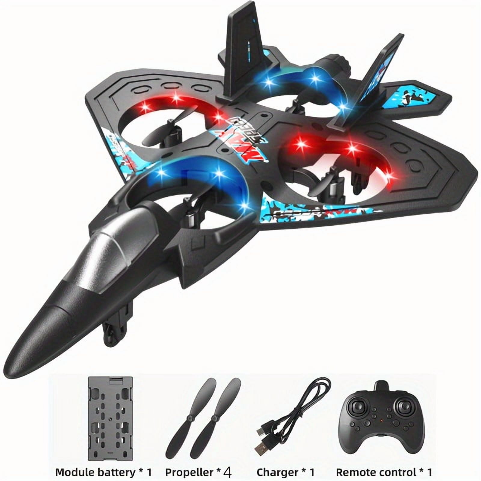 Rechargeable Drone with Altitude Hold, Remote Control Quadcopter for ...