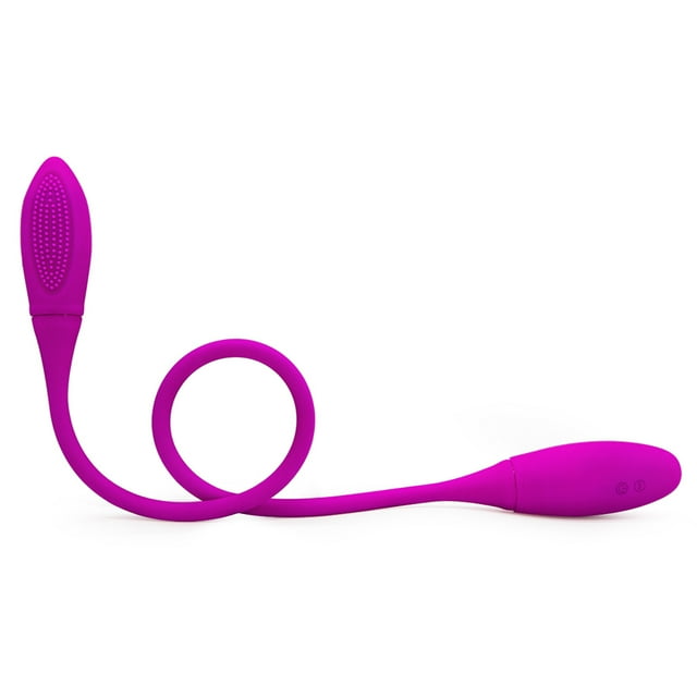 Rechargeable Dual Bullet Egg Vibrator 7 Speed Double Head Vibrator