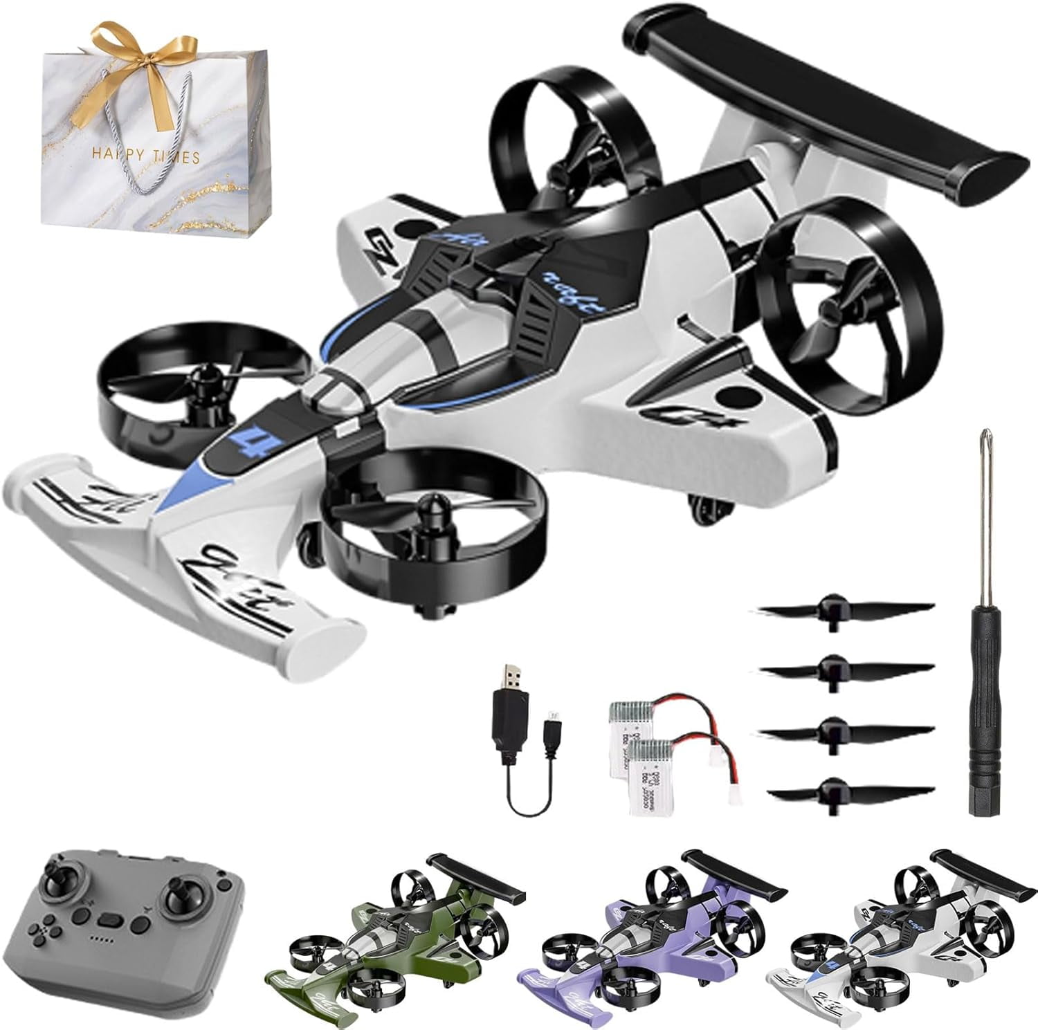 Rechargeable Dual-Mode Car Drone — Drive • Fly • Conquer Every Terrain ...