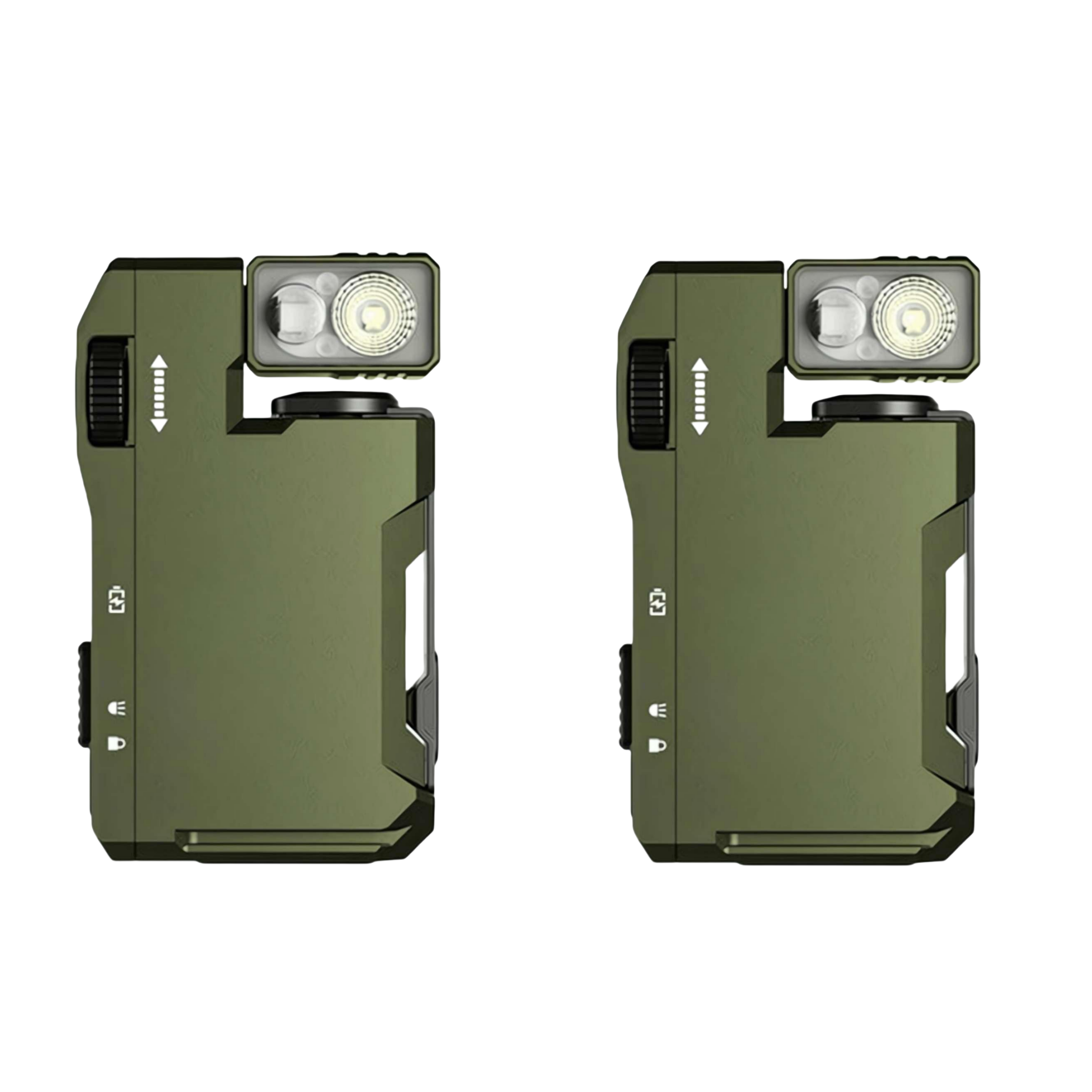Rechargeable EDC Flashlight 400 Lumens - IP68 Waterproof Multi Mode ...