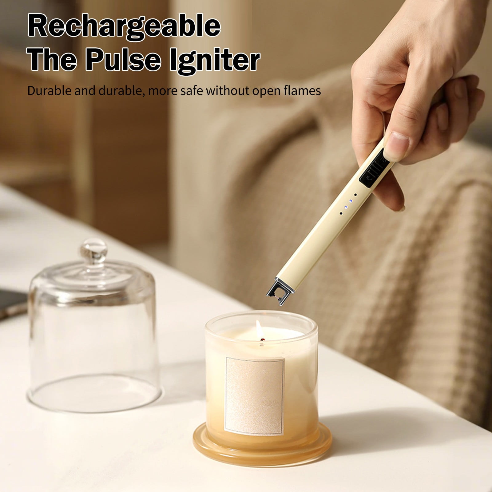 Rechargeable Electric Arc Lighter with Safety Switch and USB Charging ...