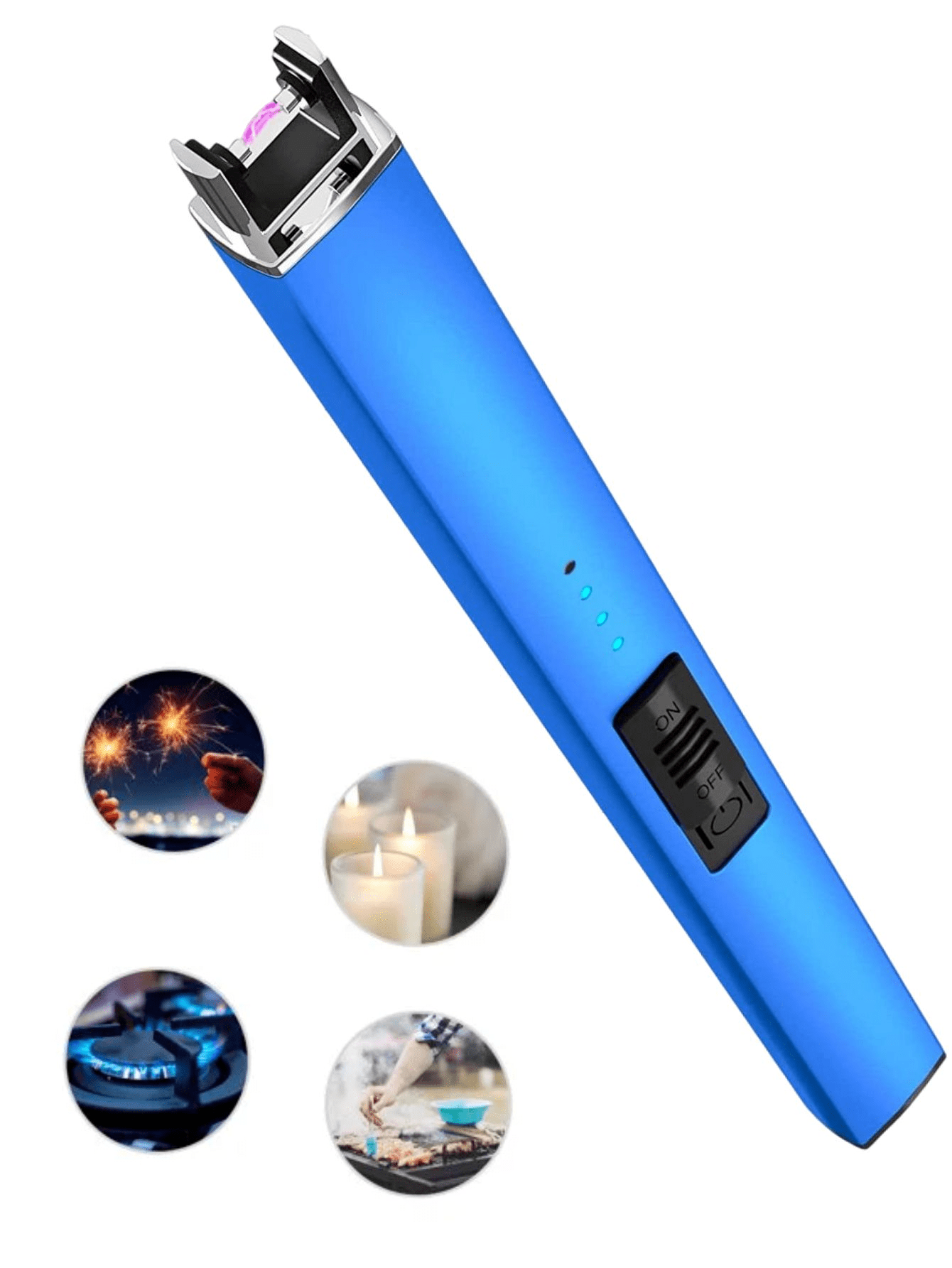 Rechargeable Electric Candle Lighter Arc Plasma Lighters for Candle ...