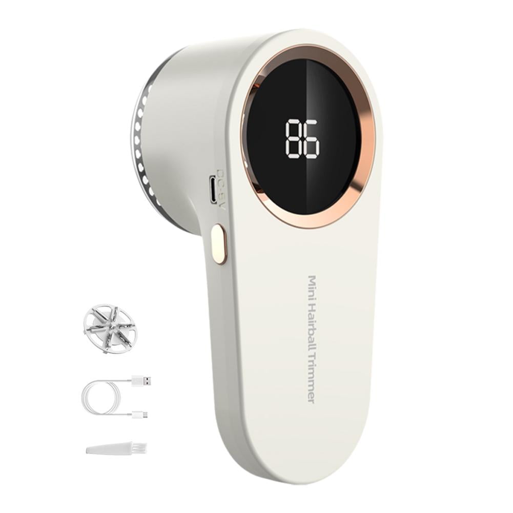 Rechargeable Electric Fabric Shaver with LED Digital Display for ...