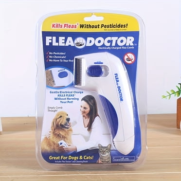 Flea Doctor Electronic Flea Comb for Dogs & Cats - Walmart.com