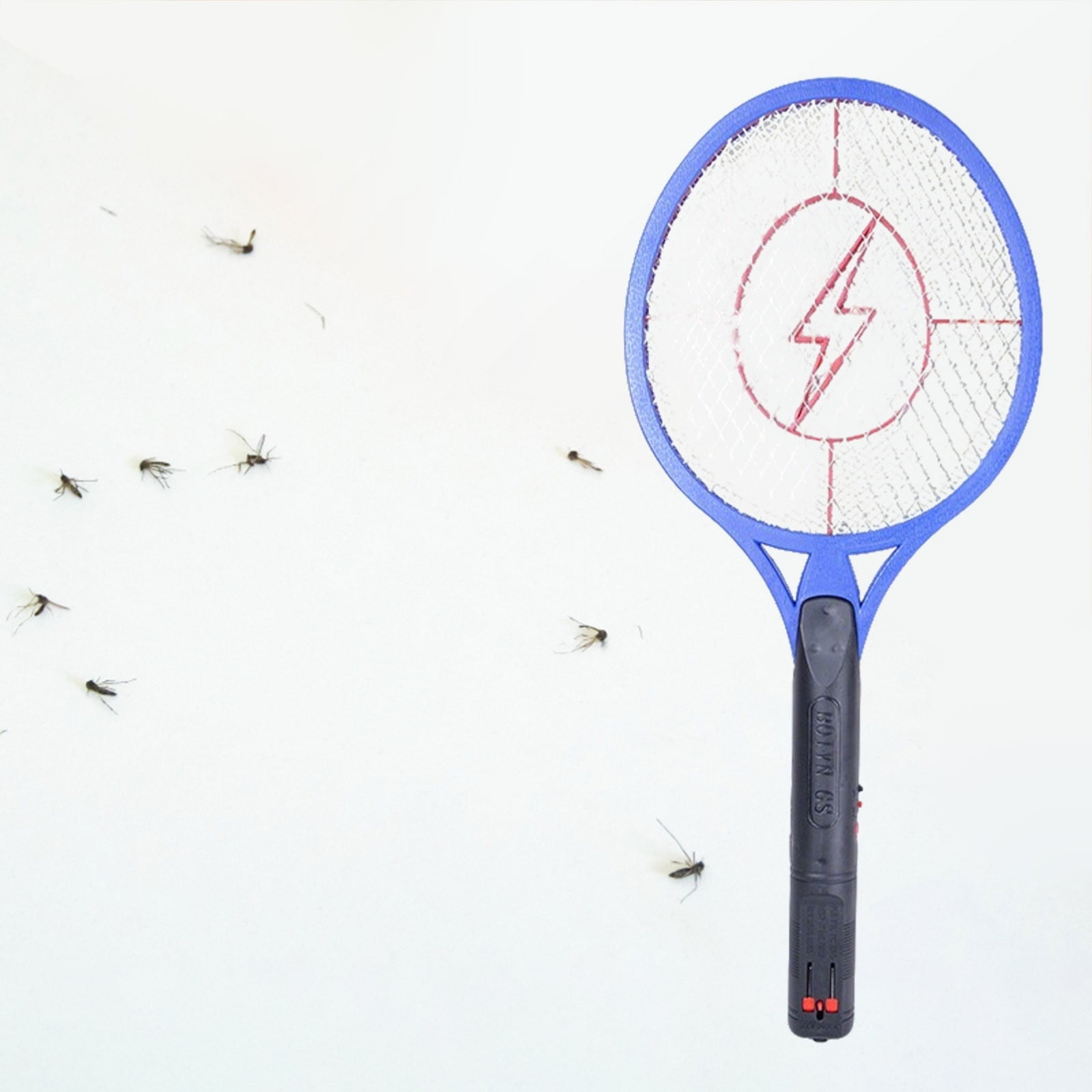 Rechargeable Electric Fly Swatter Racket - Mosquito Zapper with USB ...