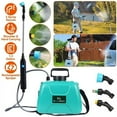 XEENSO Rechargeable Electric Garden Sprayer, 1.35 Gallon, Cordless ...