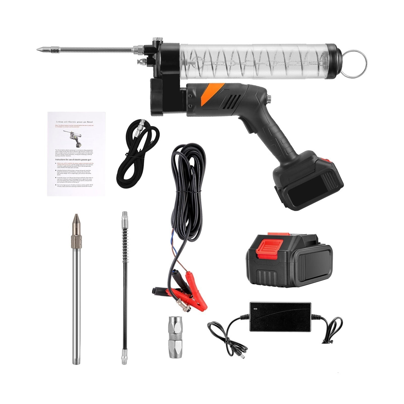 Rechargeable Electric Grease Machine,High-Pressure Excavator Grease ...