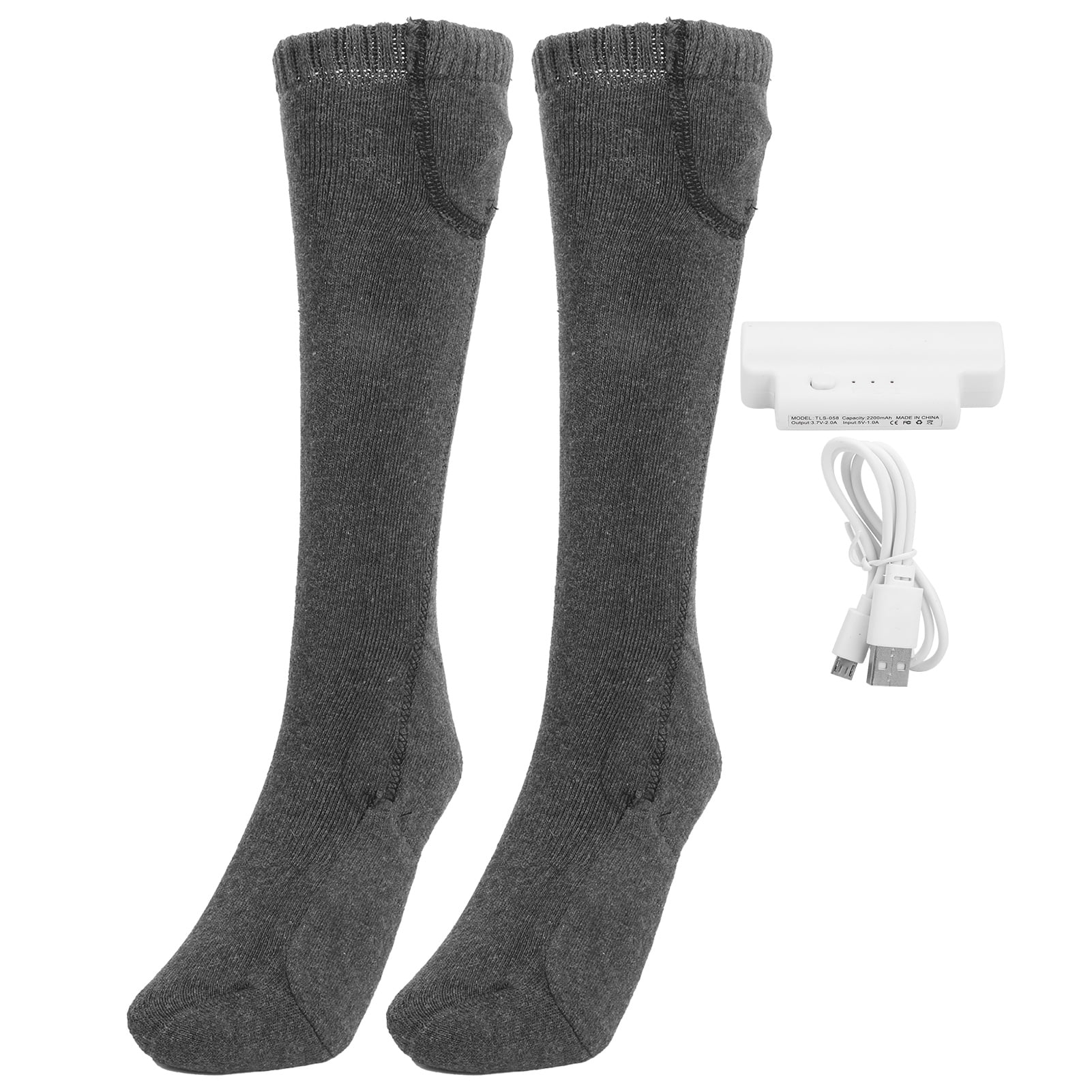 Rechargeable Electric Heating Socks - Adjustable Warmth Levels ...
