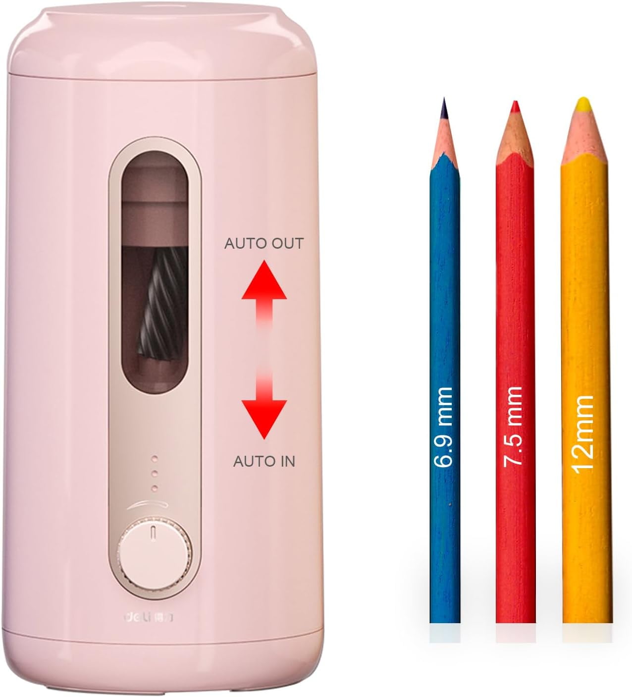 Rechargeable Electric Pencil Sharpener, Fully Automatic Pencil ...