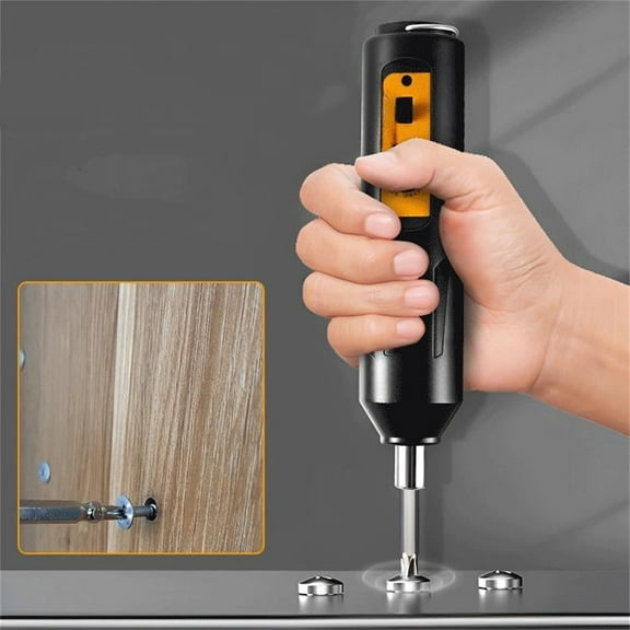 Mini Electric Screwdriver 4V Cordless Precision Set 24 S2 Steel Bits ...