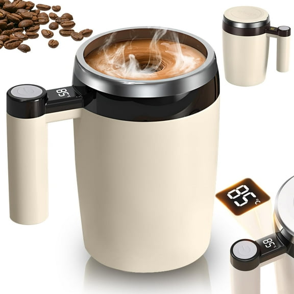 Meggemo Smart Temperature Measuring Magnetic Automatic Stirring Cup ...