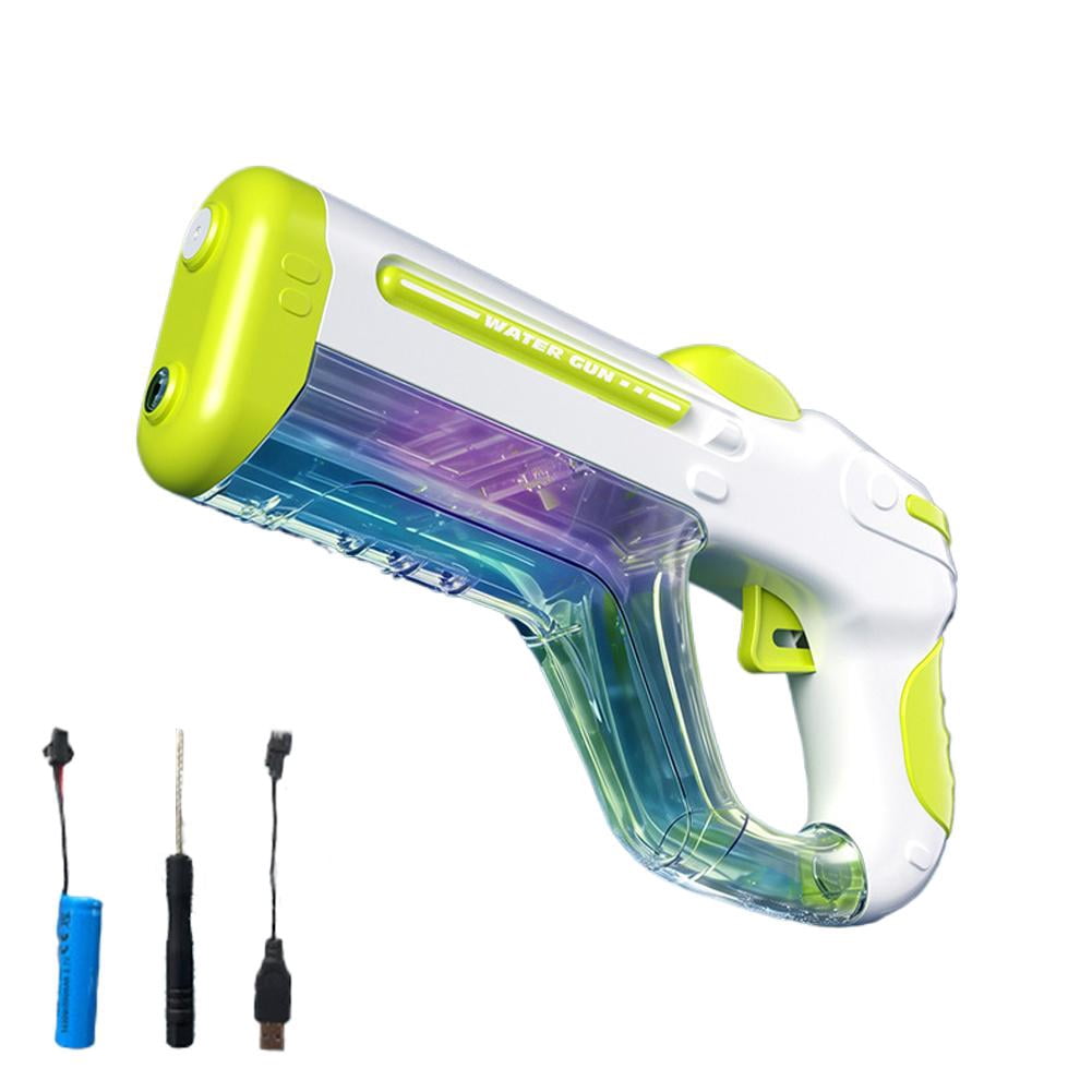 Rechargeable Electric Water Blaster with LED Light and Continuous Blast ...