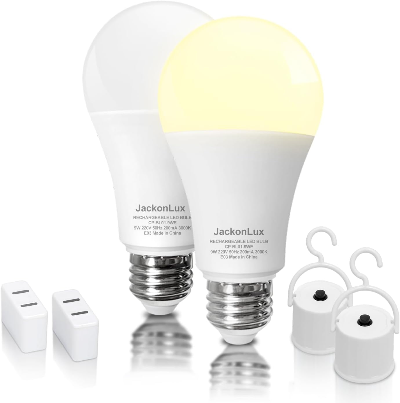 Rechargeable Emergency LED Bulb Multi-Function Battery Backup Emergency ...