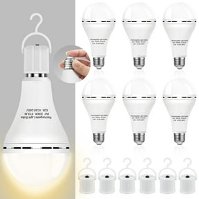 NEBO Blackout Backup Emergency Bulb Rechargeable LED Battery Light with ...