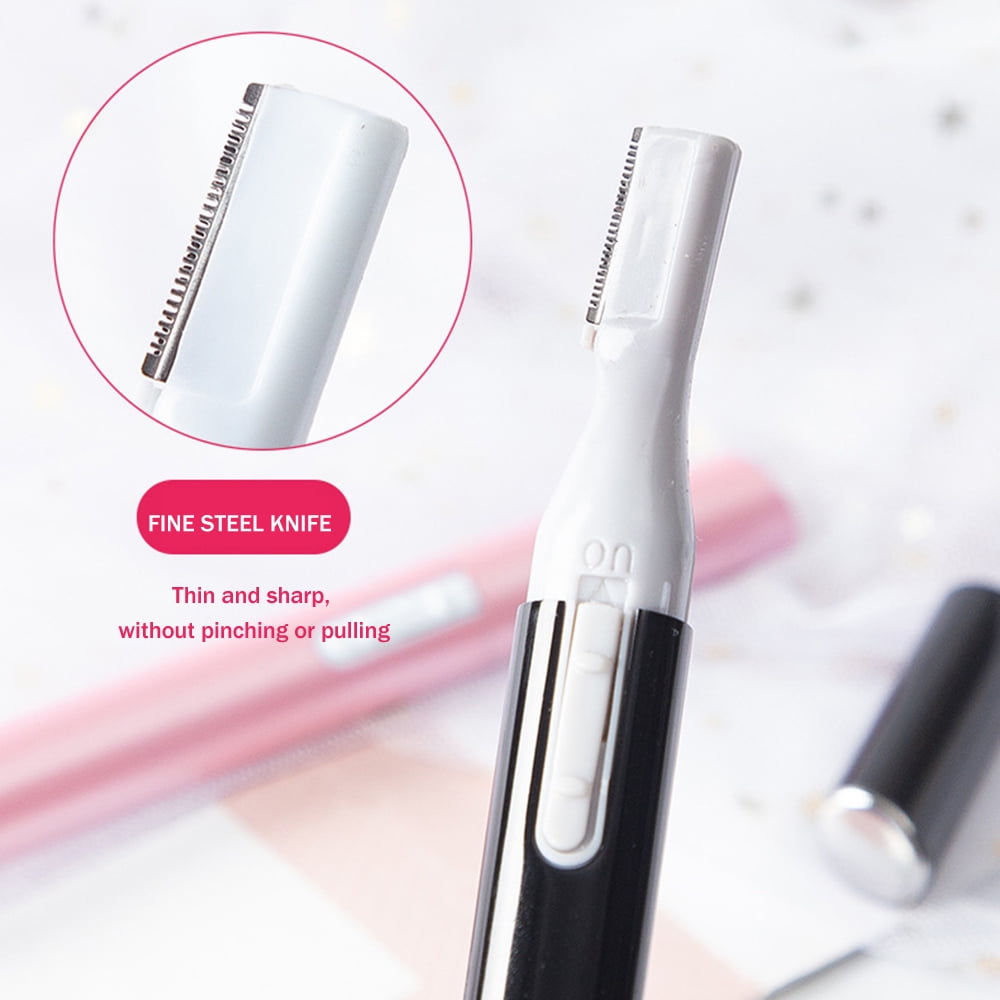 Rechargeable Eyebrow Hair Remover Eyebrow Trimmer Kit With Brush ...