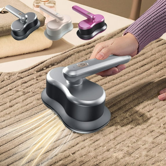 Rechargeable Fabric Shaver, Dual Head Rotating Lint Remover for Clothes ...