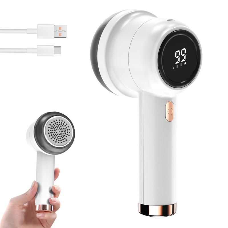 Rechargeable Fabric Shaver Electric Lint Remover with LED Display ...