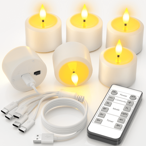 Small Battery Candles Flameless LED Lights