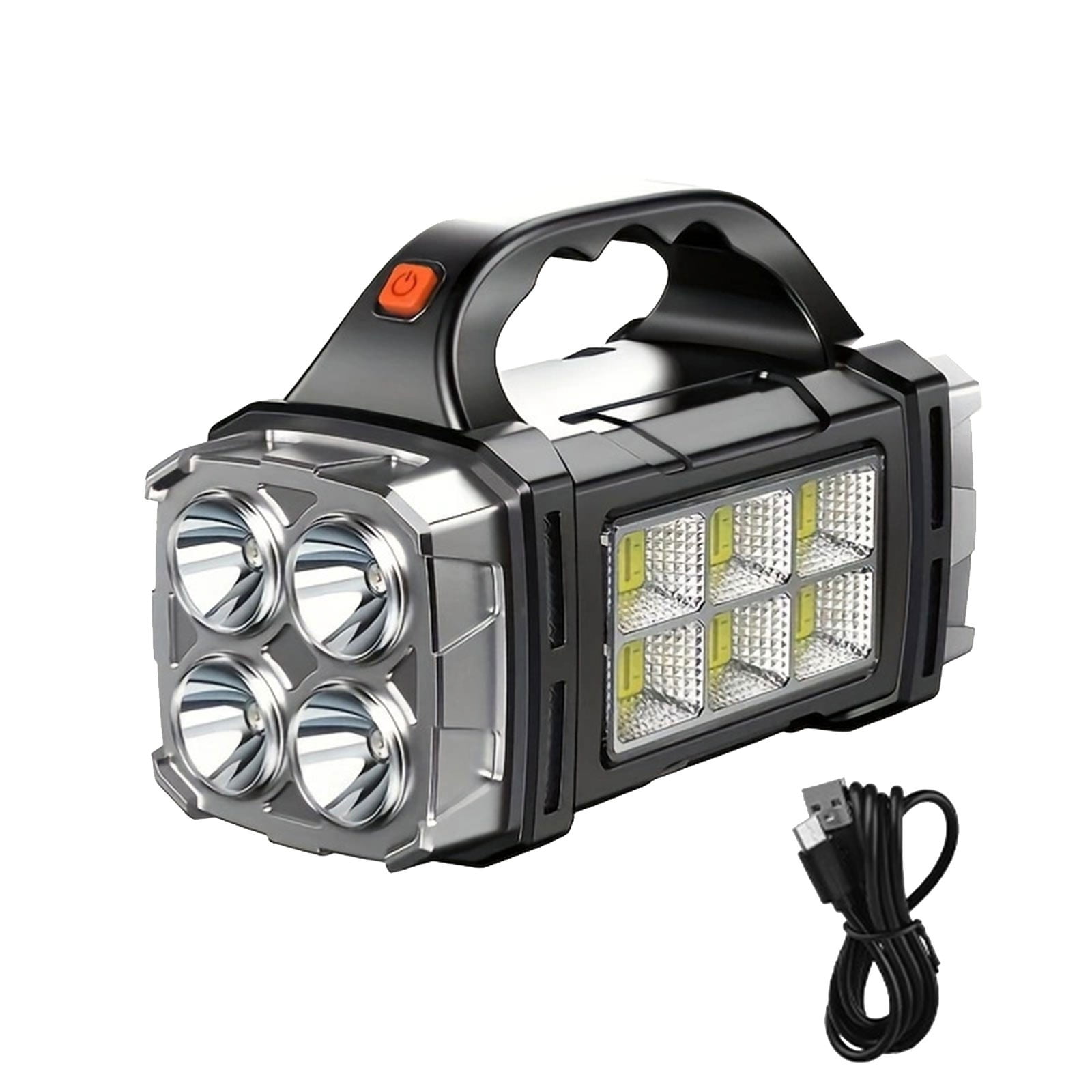 Rechargeable Flashlight Camping Light with Solar Charger, Multi Lamp ...