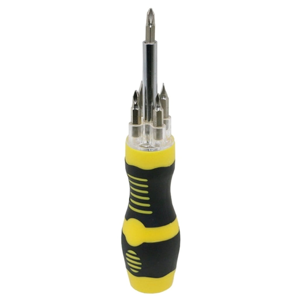 Rechargeable Flashlight Screwdriver with 3 Torque Settings & 16 Bits ...
