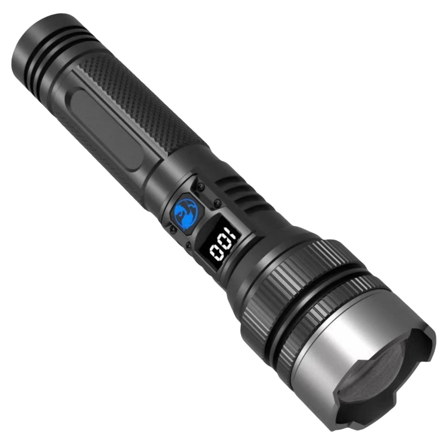 Rechargeable Flashlight, flashlights high lumens LED Battery Level ...
