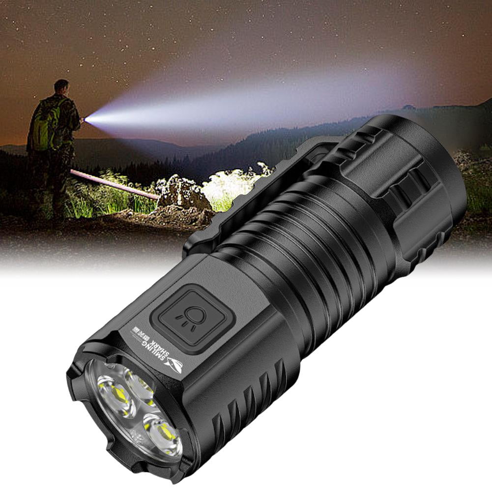 Rechargeable Flashlights 1200 Lumens Flashlight, Flashlight High Lumens ...